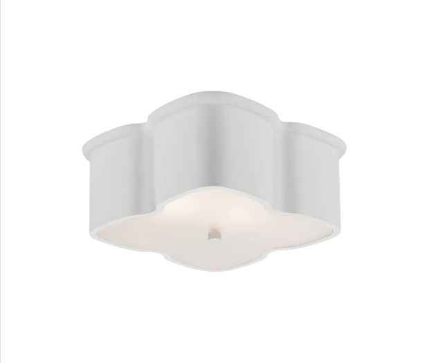 Bolsena Clover Flush Mount | Plaster White – Downton & Company