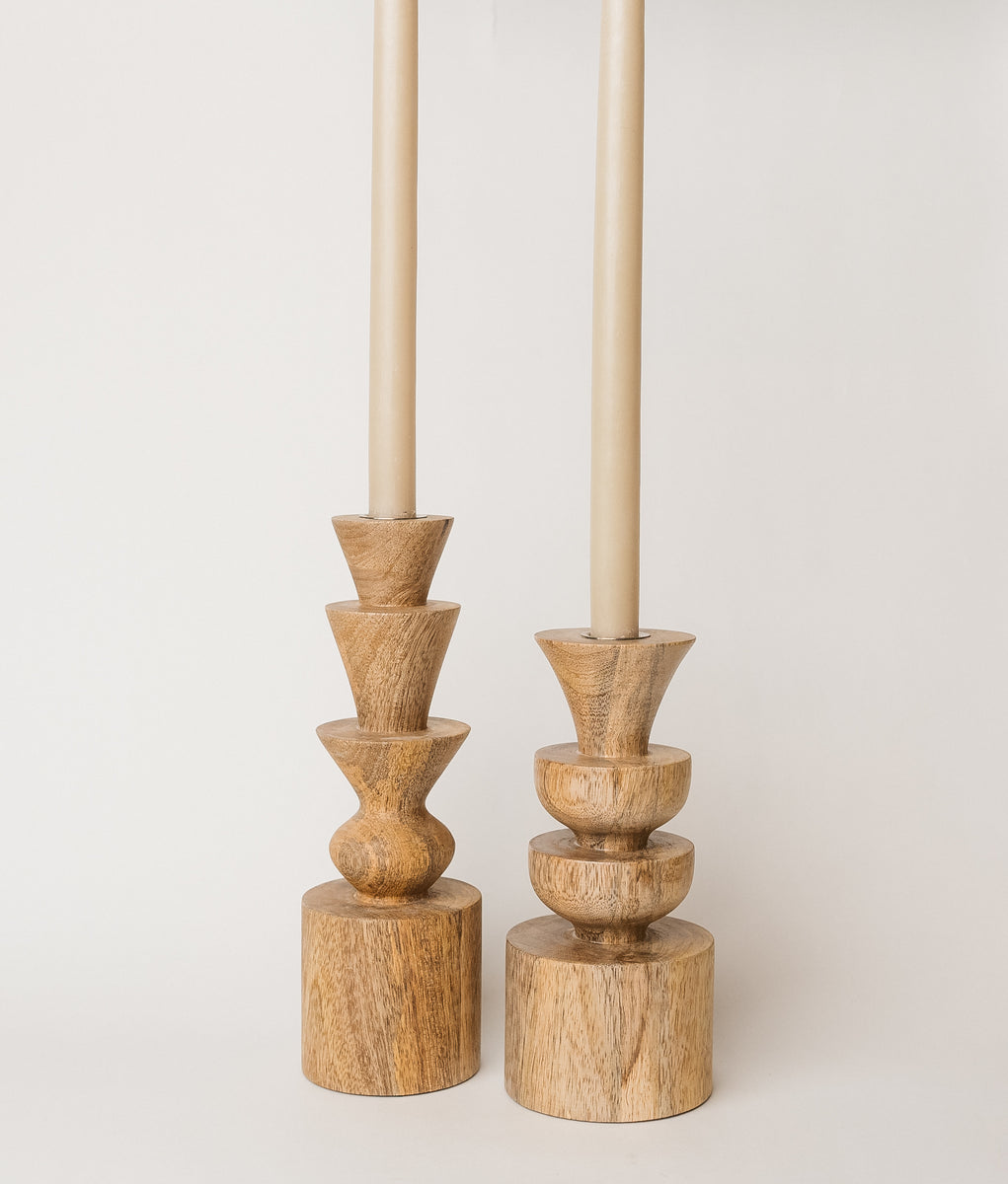 Manali Tapered Candle Holder – Downton & Company