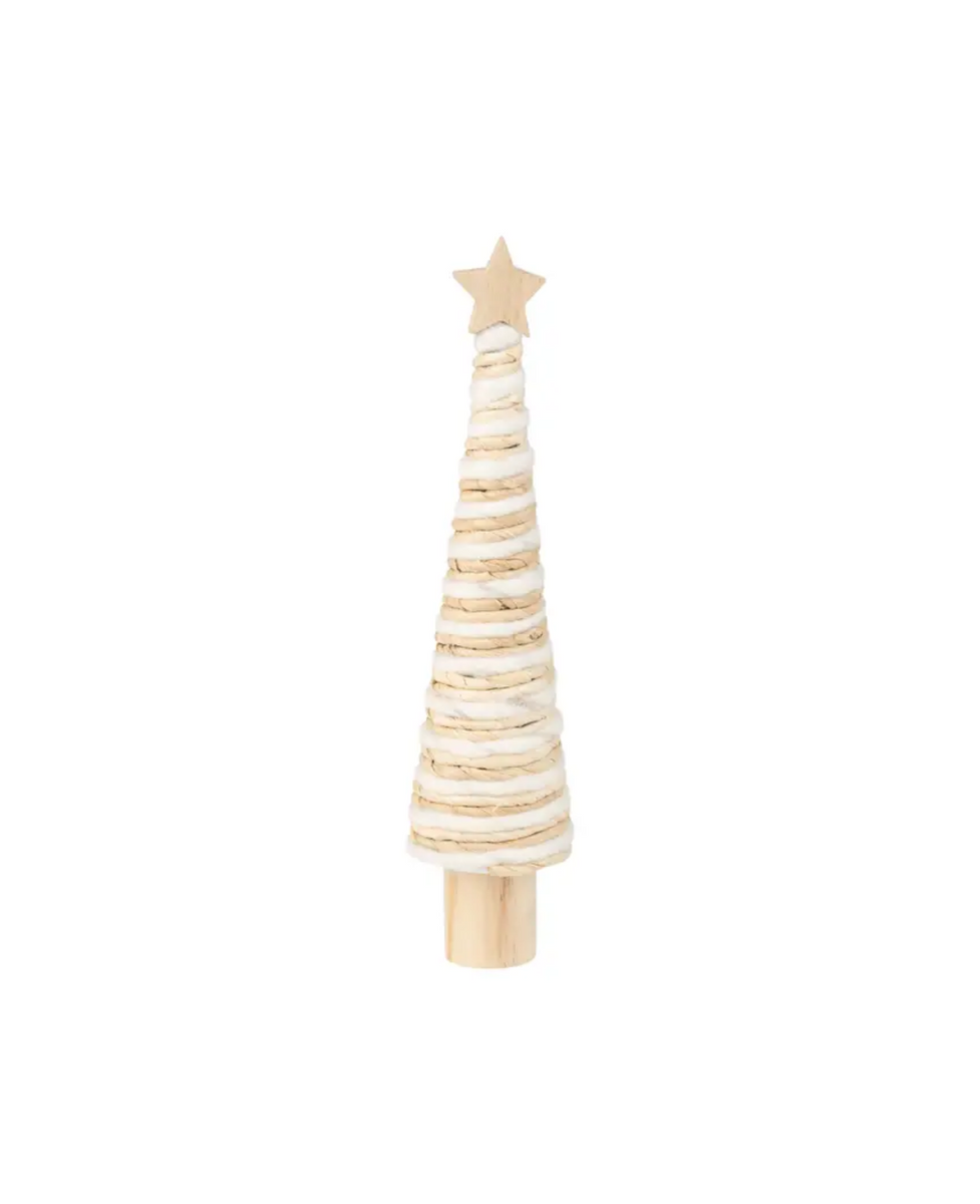 Rattan & Wool Tree – Downton & Company